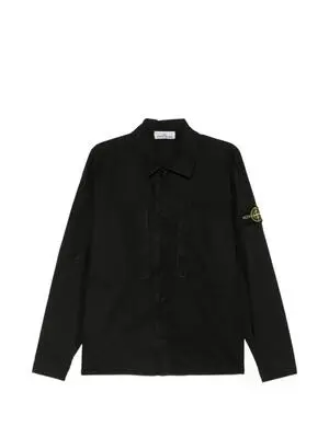 Stone Island Logo-patch Shirt