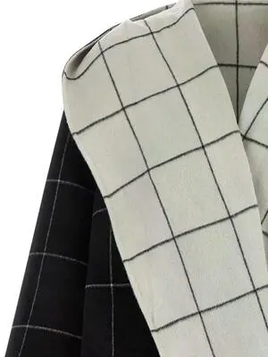 TOTEME Reversible Windowpane-check Coat
