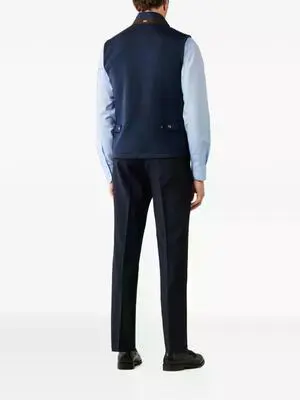 HACKETT LONDON Windsor Panelled Gilet