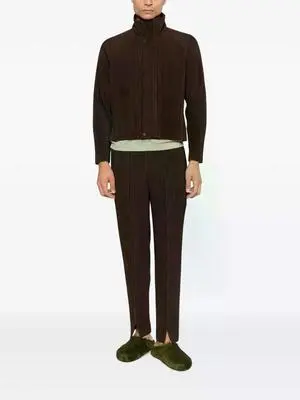 Issey Miyake Plissé Raglan-sleeve Sweater