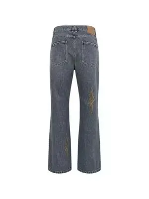 Alchemist Studio Crystal-embellished Flared Jeans
