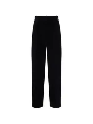 Giorgio Armani Velvet Straight-leg Trousers