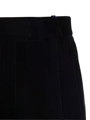 Giorgio Armani Velvet Straight-leg Trousers