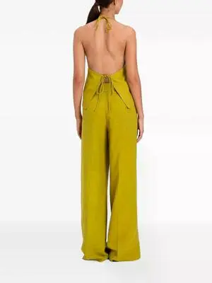 TWINSET Linen-blend Halter Waistcoat