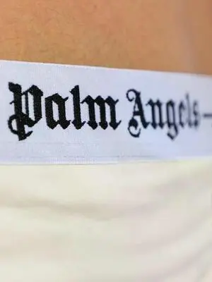 Palm Angels Logo-waistband Thongs