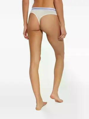 Palm Angels Logo-waistband Thongs