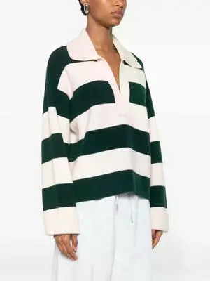 FORTE_FORTE Striped Sweater