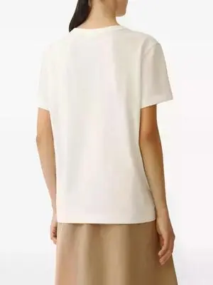 Fabiana Filippi Monili-chain Trim Crewneck T-shirt