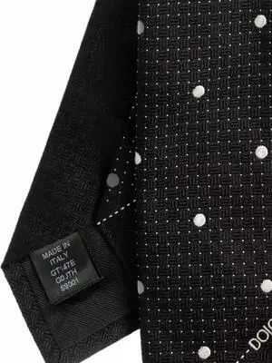 Dolce & Gabbana Polka-dot Silk Tie