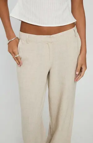 Princess Polly Syrena Low Rise Wide Leg Pants
