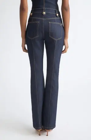 Cinq À Sept Abbot High Waist Bootcut Jeans