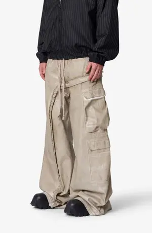 Mnml Rave Seam Cargo Wide Leg Pants