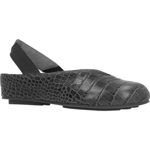 L'AMOUR DES PIEDS Corisela Slingback Flat Espresso