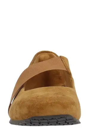 L'AMOUR DES PIEDS Toreli Mary Jane Flat - Coffee