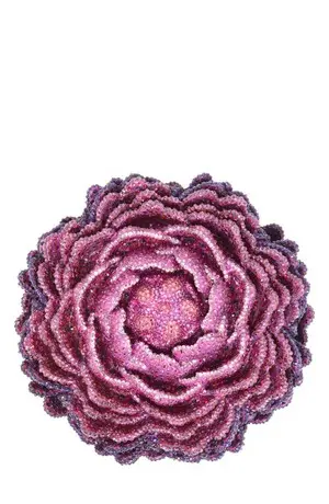 Judith Leiber Belladonna Peony Clutch