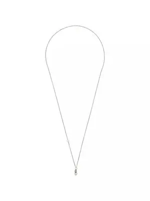 Werkstatt:München Heart Pendant Chain Necklace - Silver