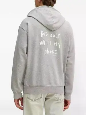 BENETTON Drawstring Hoodie With Lettering