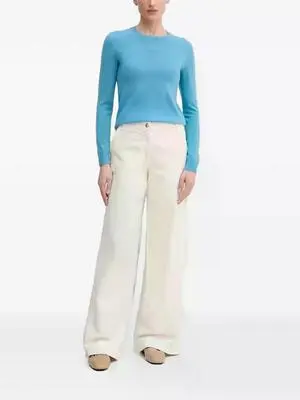 BENETTON Round-neck Sweater - Blue