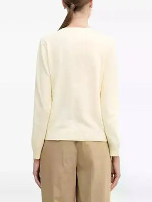 BENETTON Buttoned Cardigan - Yellow