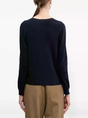 BENETTON V-neck Ribbed Sweater