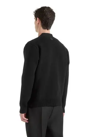 Manière De Voir Gilbert Whipstitch Combed Cotton Cardigan