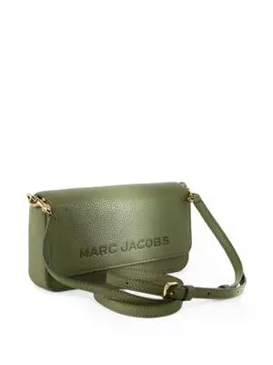 Marc Jacobs Logo-detail Leather Wallet On Chain