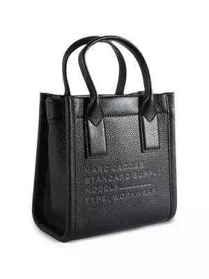 Marc Jacobs Tote Bag Grained Leather Tote Bag - Black
