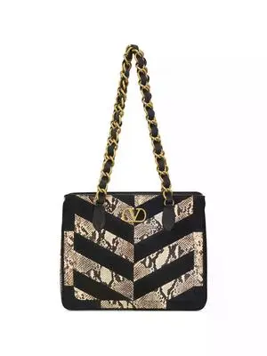 Valentino Garavani Chain Snake-effect Shouder Bag