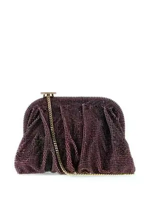 Benedetta Bruzziches La Petite Venus Clutch - Purple