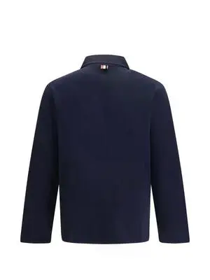 Thom Browne Colorblock 4-bar Rugby Polo Shirt
