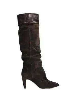 THE SELLER Slouchy Panelled Boots