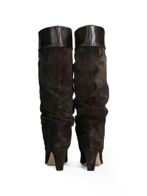 THE SELLER Slouchy Panelled Boots