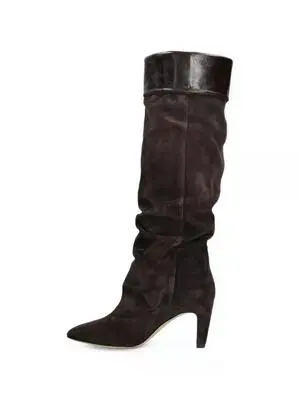 THE SELLER Slouchy Panelled Boots