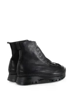 Guidi Lace-up Leather Combat Boots