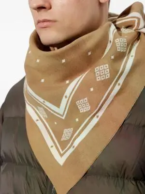 Carhartt Work In Progress Logo-print Bandana Scarf