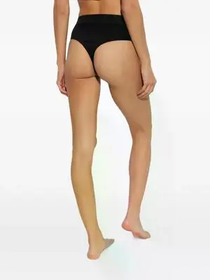 Palm Angels Ribbed Logo-patch Thongs
