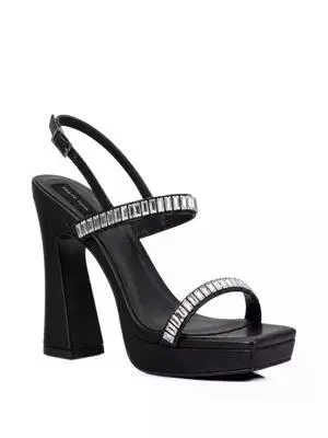 Philipp Plein Crystal-embellished Platform Sandals