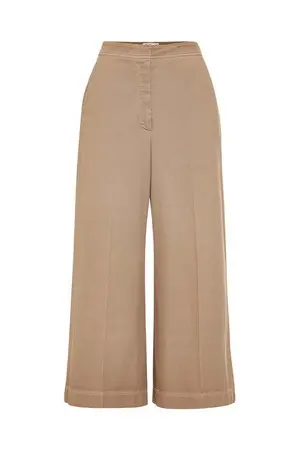 MAISON COMMON Cropped Wide-legged Pants