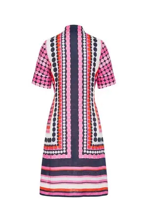 MAISON COMMON Knee Length Linen Printed Dress