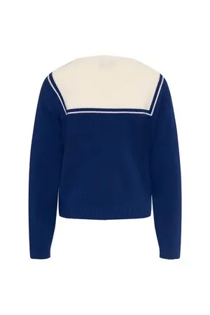 MAISON COMMON Sailor Pullover With Tassel Detail