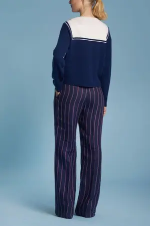 MAISON COMMON Sailor Pullover With Tassel Detail