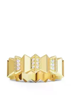 APM MONACO Up And Down Ring - Gold
