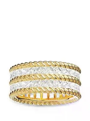 APM MONACO Cordage Zirconia-embellished Ring - Gold