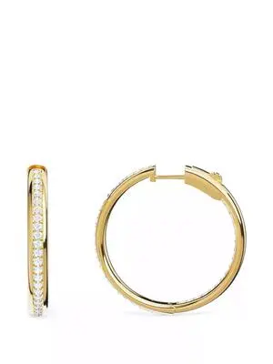 APM MONACO Riviera Hoop Earrings With Cubic Zirconia