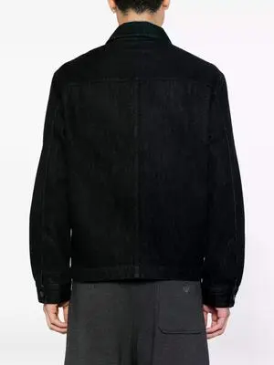 Emporio Armani Logo-pattern Denim Jacket