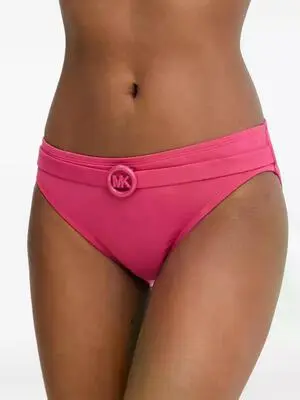 Michael Kors Logo Belted Bikini Bottoms