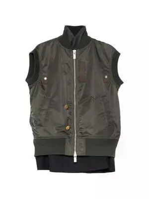 Sacai Layered Bomber Gilet