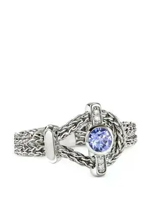 John Hardy Icon Tanzanite And Diamond Ring