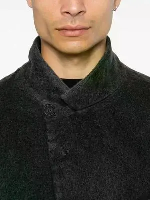 Avant Toi High-neck Button-up Blazer