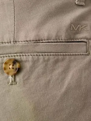 Michael Kors Cotton-blend Chino Trousers With A Slim Fit